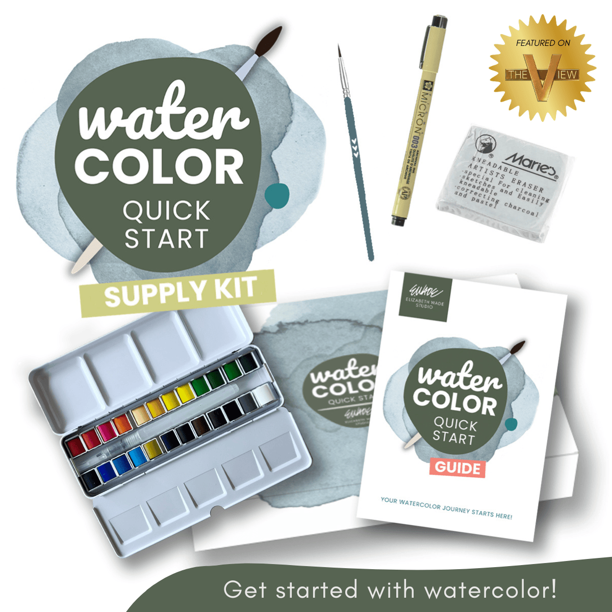 Watercolor Supply Kit